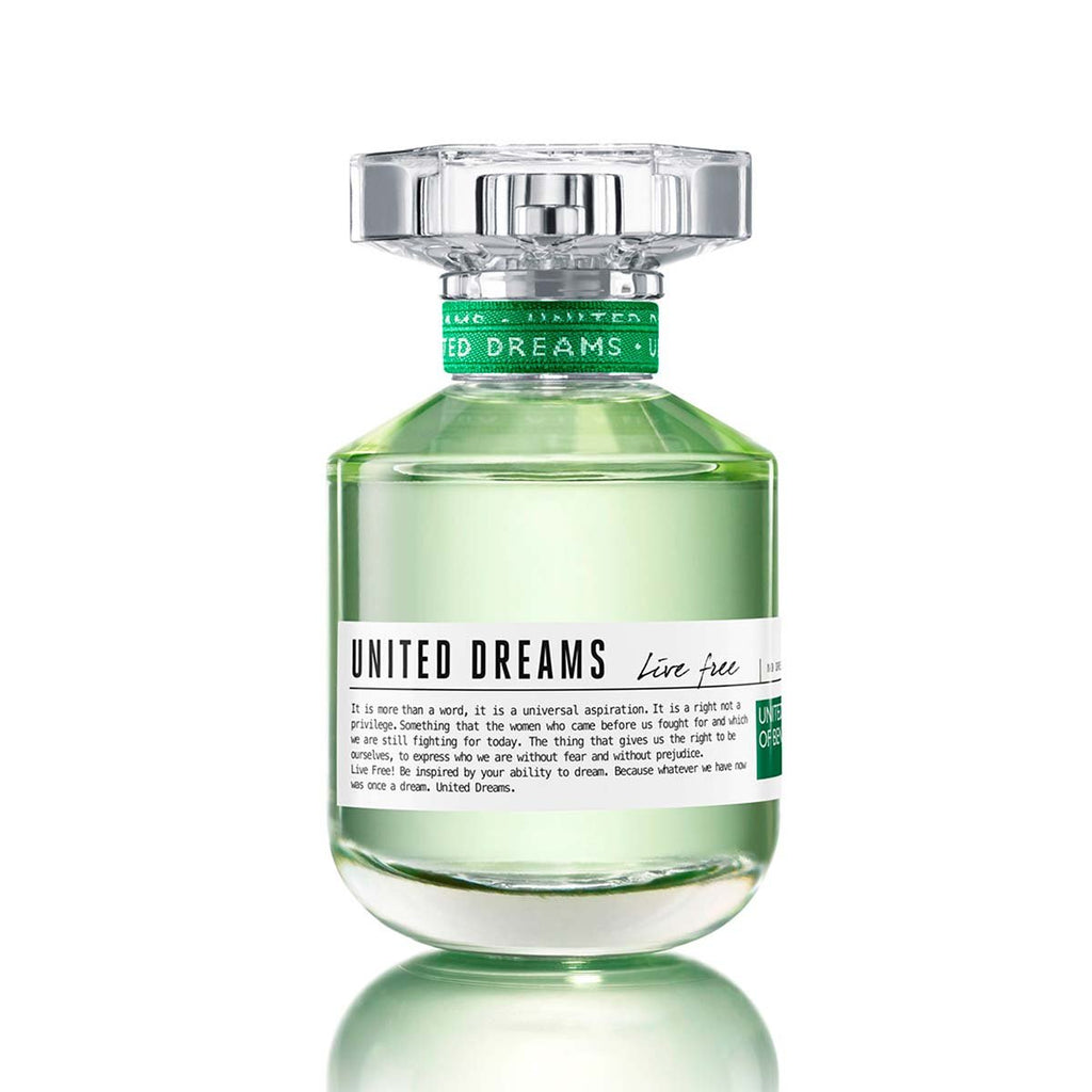 Fragrance for Women Benetton United Dreams Live Free Edt 80Ml – Tú Mandas